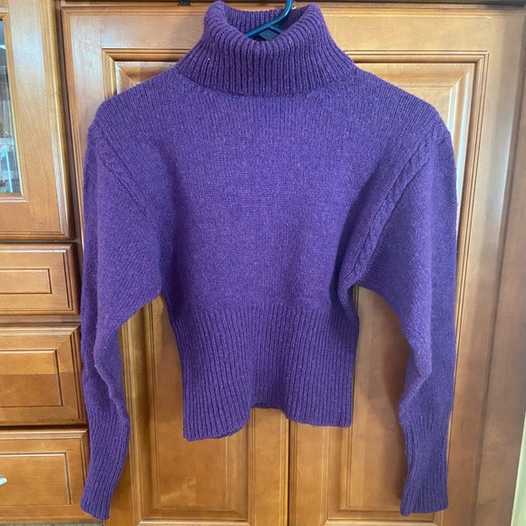 Perry Ellis | Sweaters | Perry Ellis Womens Shetland Wool Turtleneck ...